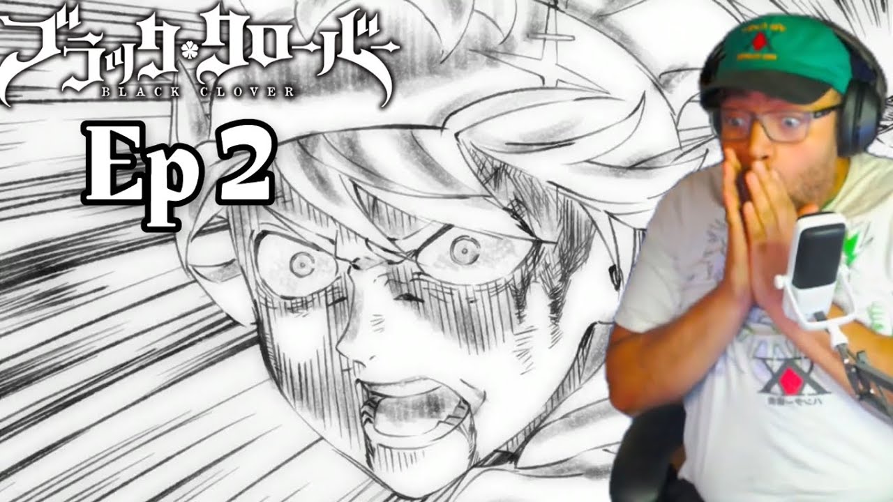 My First Time Watching Black Clover | Episode 2: Asta Saves Yuno ...