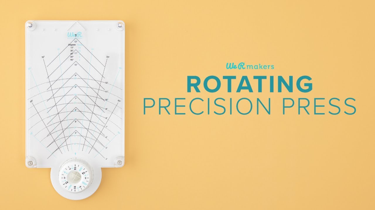Rotating Precision Press | We R Makers - YouTube