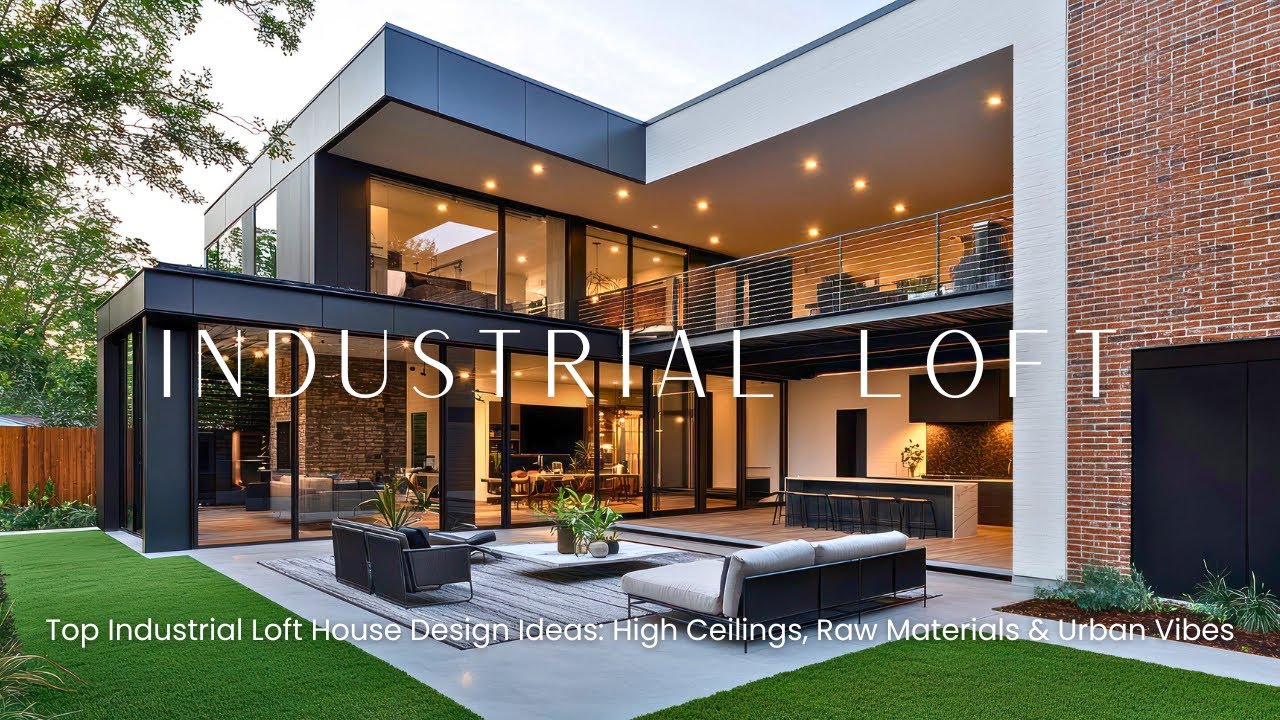 Small Open Concept Loft Style Homes