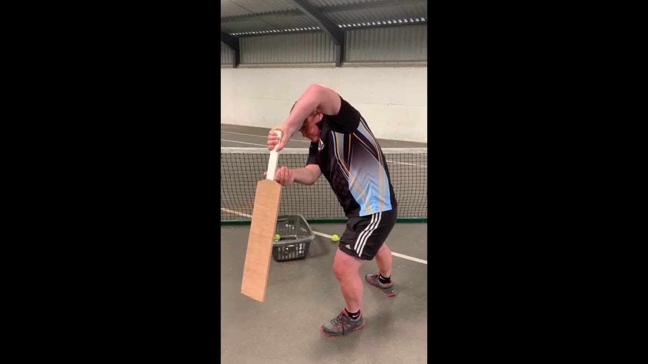 Cricket Batting Practice: - The Straight Drive - YouTube