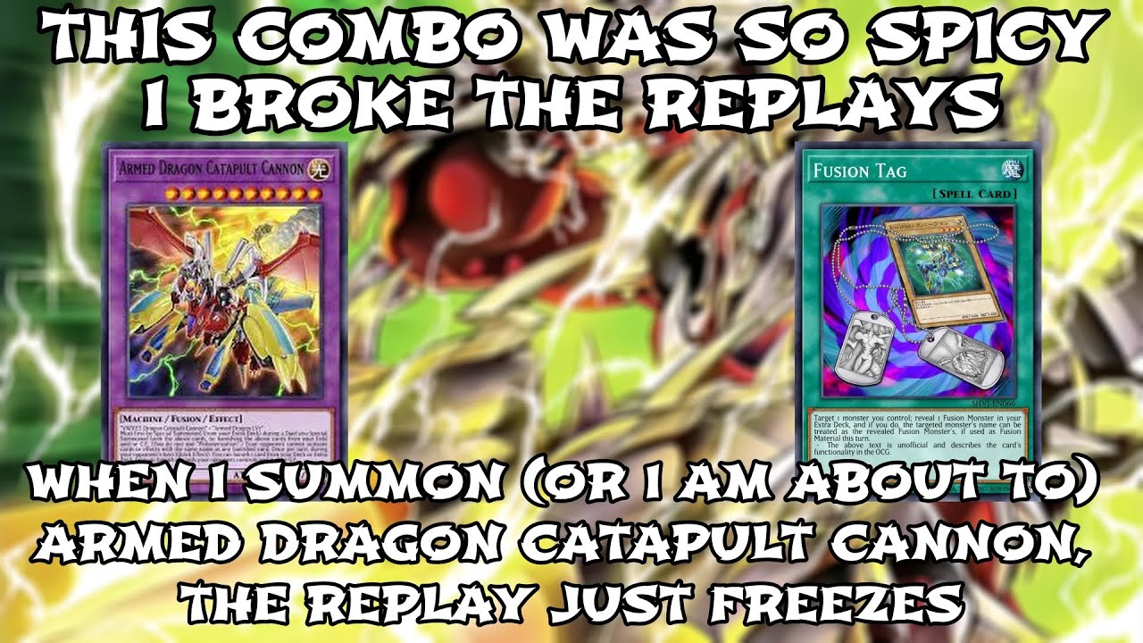 Yu-Gi-Oh! Duel Links || THE SPICIEST ARMED DRAGON THUNDER BUILD! INSANE ...