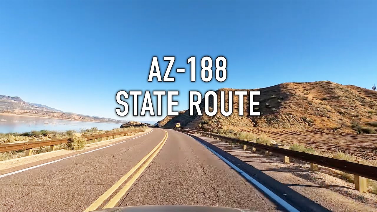 Arizona State Route 188 Scenic Drive in 4K - YouTube