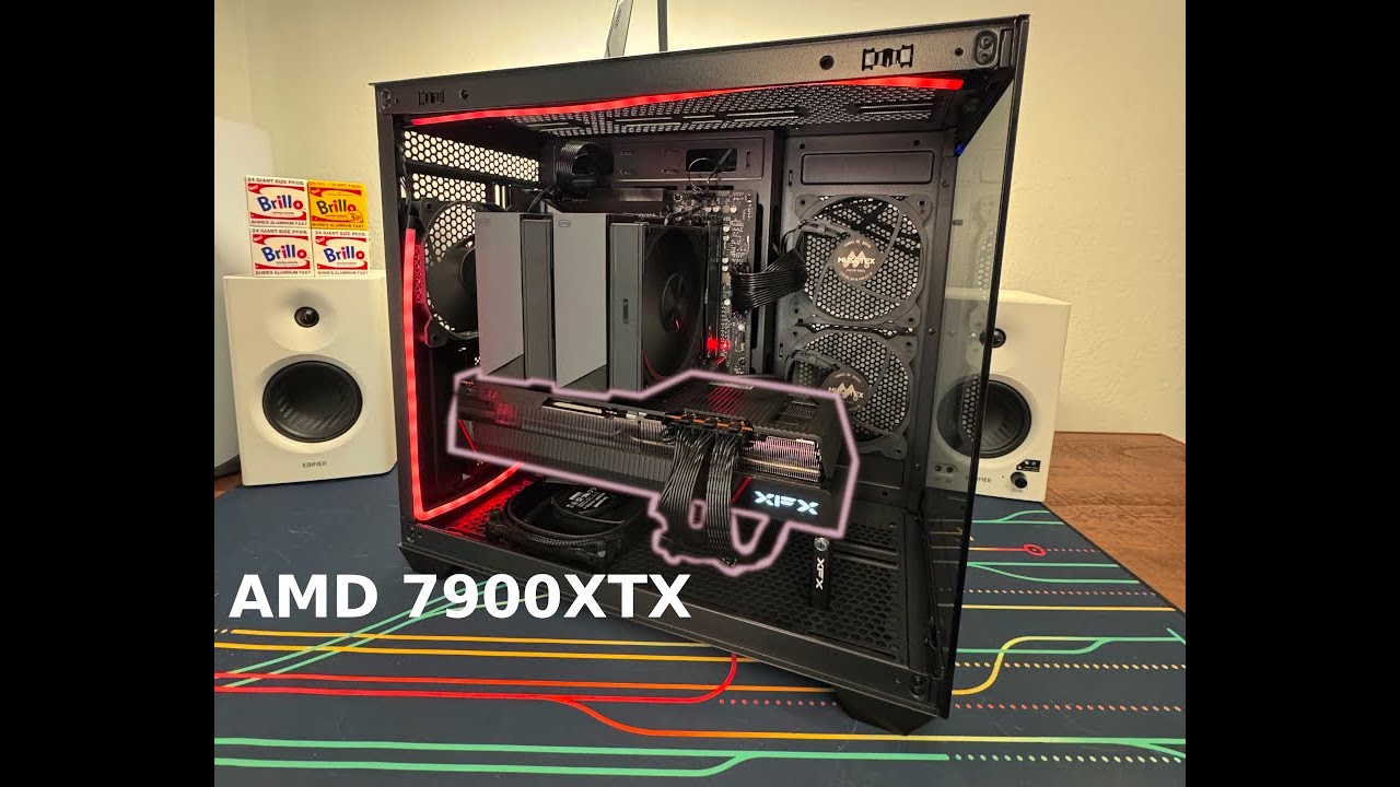 First PC Build (AMD 7900XTX) - YouTube