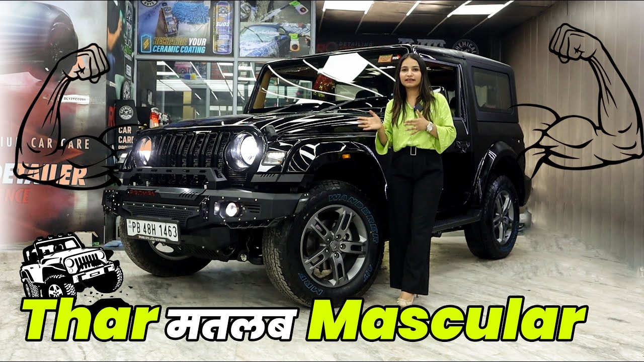 Mahindra Thar Custom Build: Unleashing the Monster. - YouTube