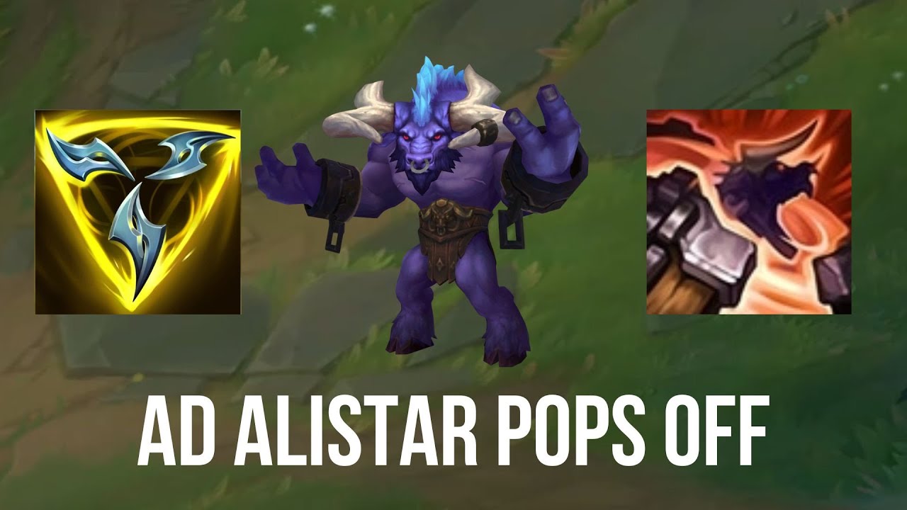 MINOTAUR MAYHEM! | AD Off Meta Alistar Gameplay! - YouTube