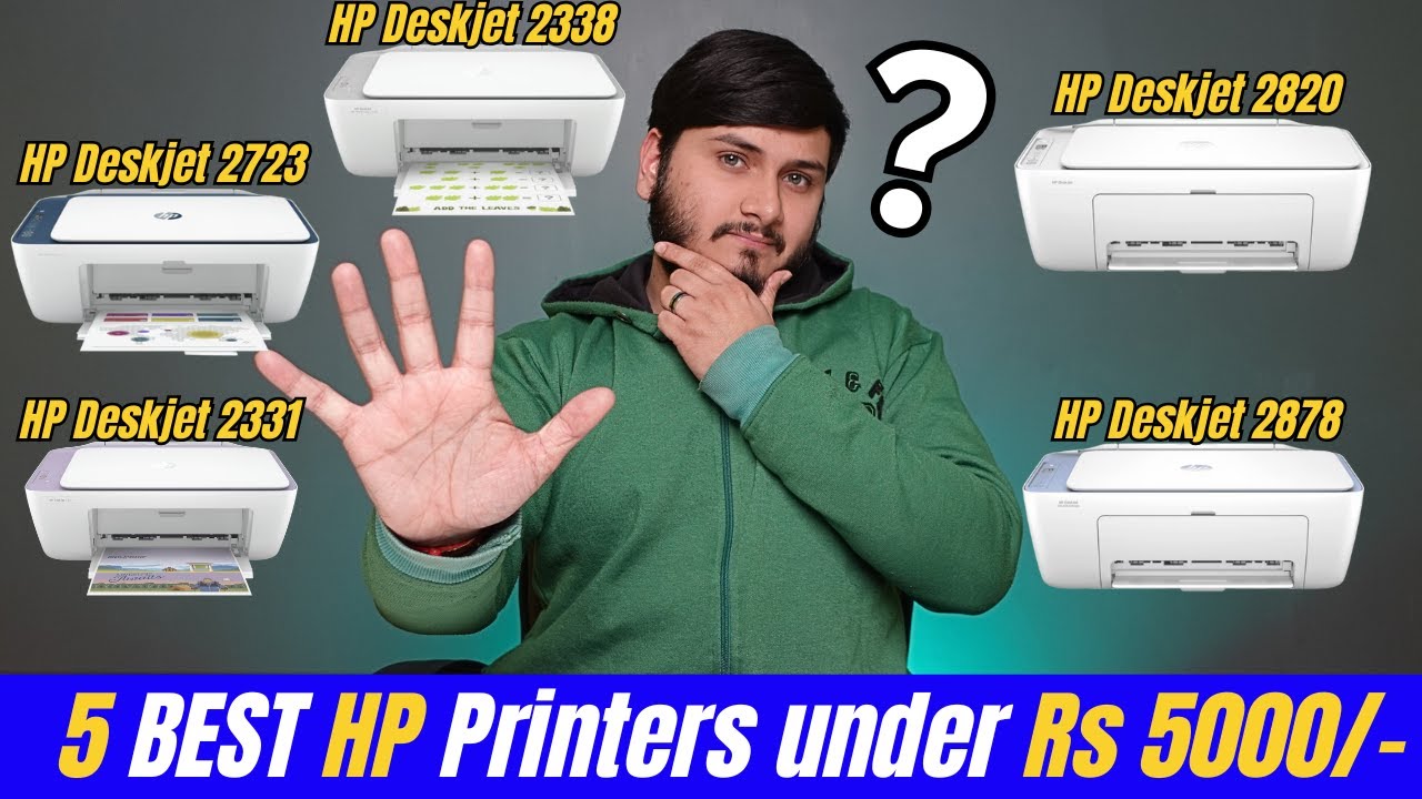 5 Best HP Inkjet Printers under Rs 5000/- 🔥 ⁠You can Buy in 2025 ...
