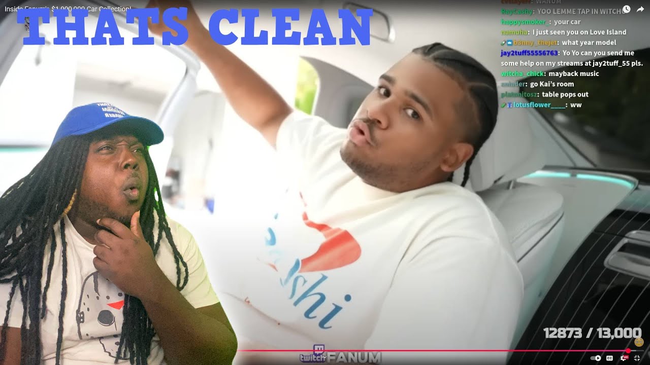 FANUM MIGHT HAVE THE MOST EXPENSE CAR COLLECTION - YouTube