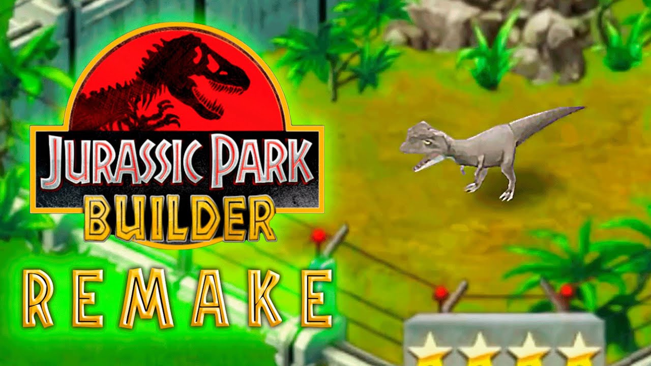 Dilophosaurus - Jurassic Park: Builder Remake - YouTube