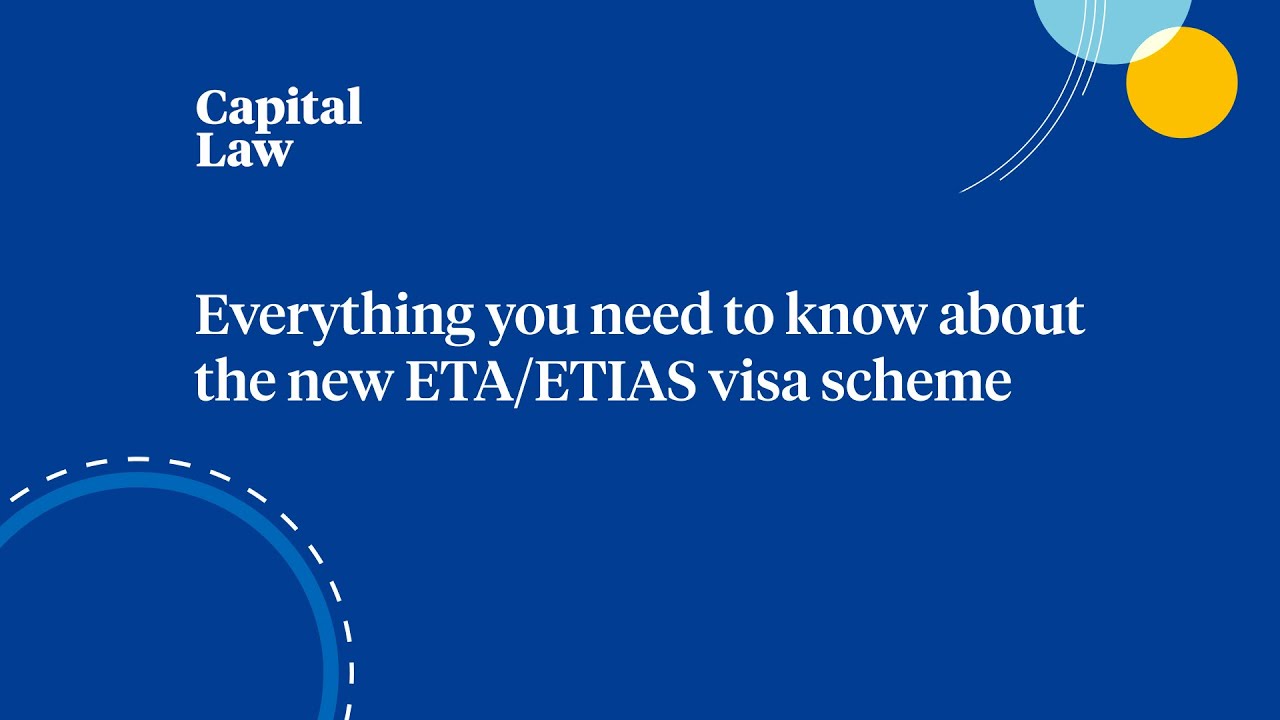 Everything you need to know about the new ETA/ETIAS visa scheme - YouTube