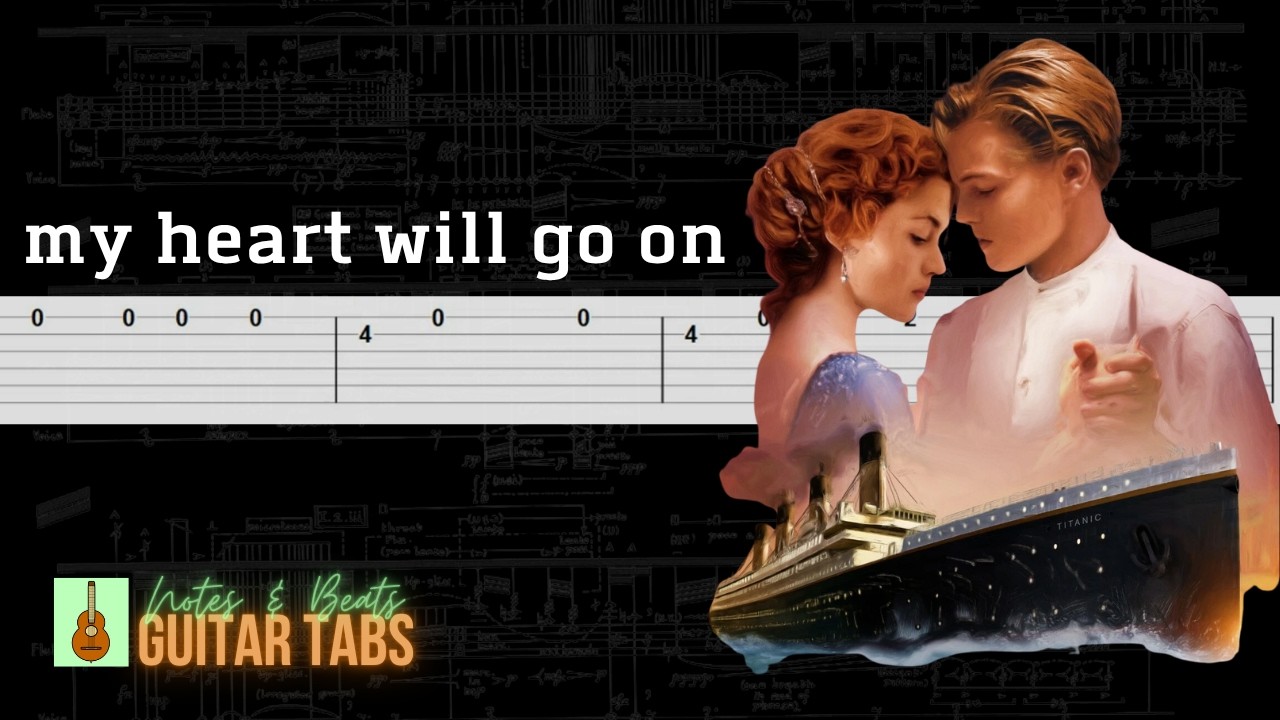 Celine Dion- My Heart Will Go On / Titanic theme song GUITAR TAB - YouTube