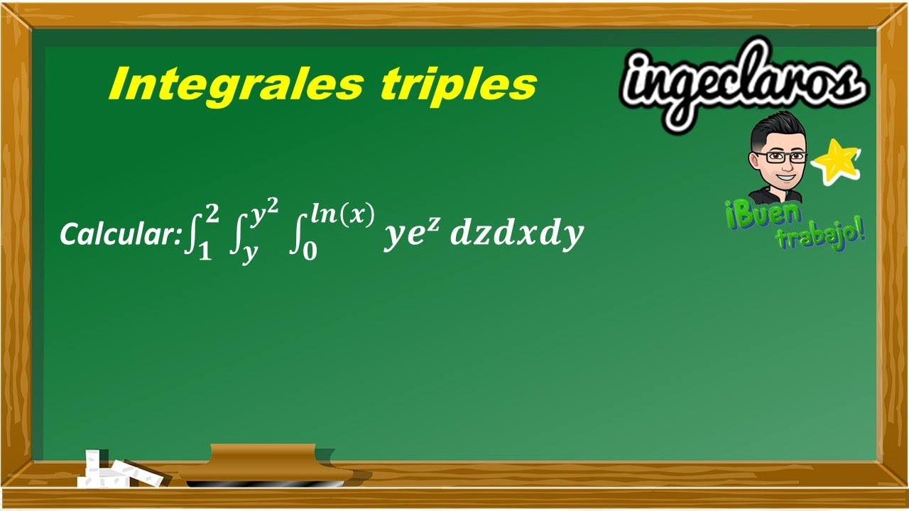 Como calcular integrales triples integrales iteradas - YouTube