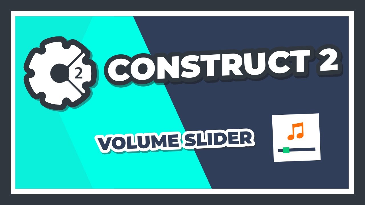 Construct 2 - Volume Slider - YouTube