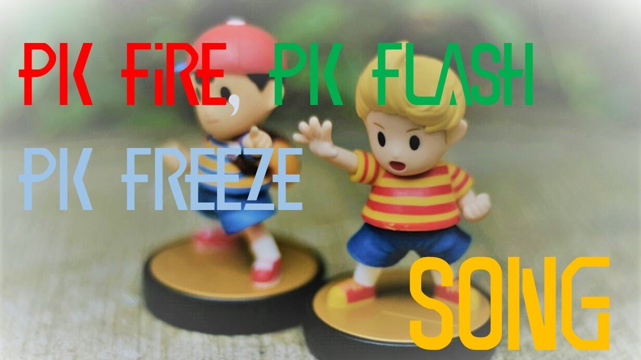 PK Fire, Pk Flash, Pk Freeze Song Amiibo Version - YouTube