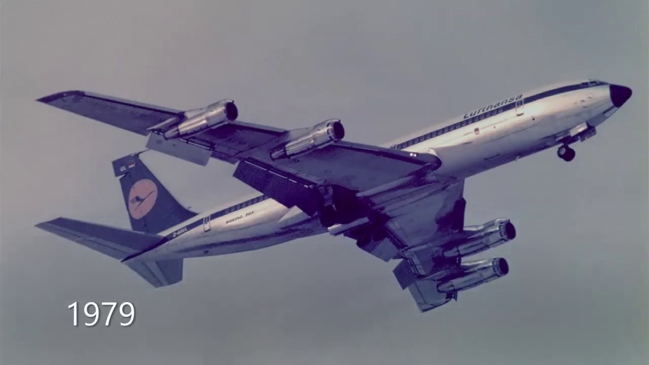 Lufthansa Boeing 707 Fleet History (1960-1984) - YouTube