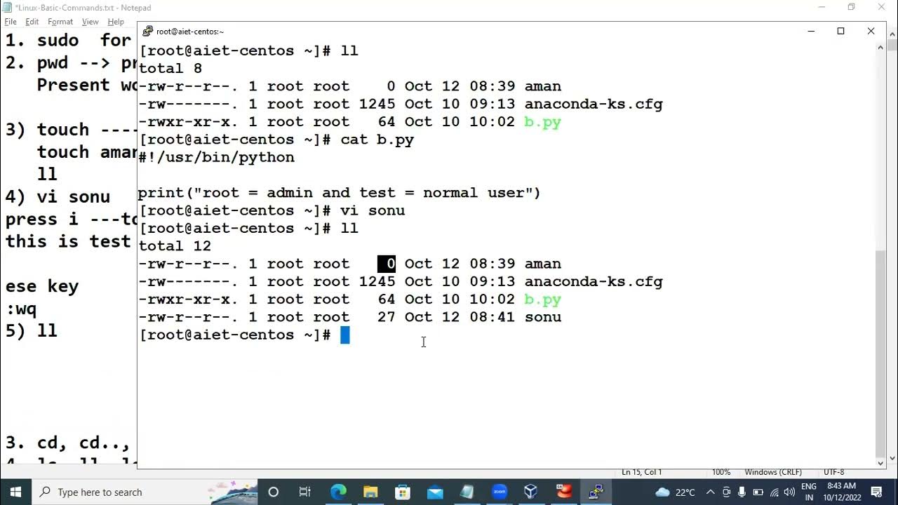 Day2-Linux-Basic-Commands - YouTube