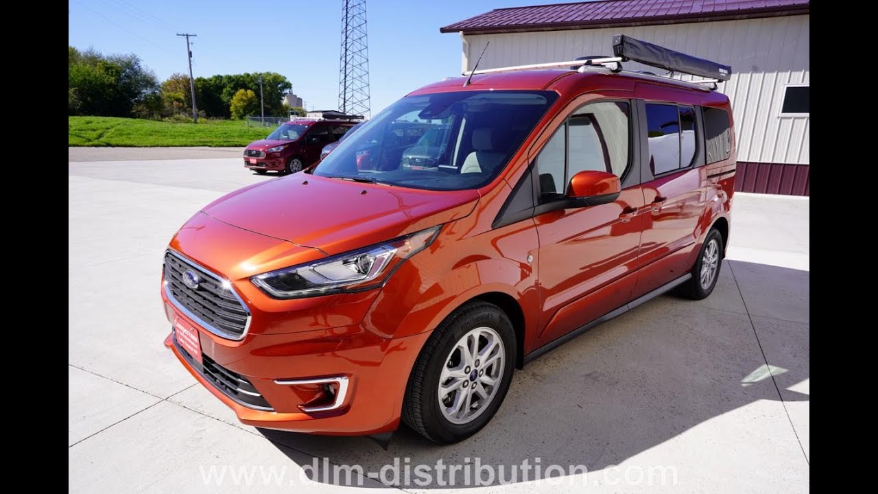 2021 Sedona Orange Mini T Campervan RV ~ The Garageable Motohome! - YouTube