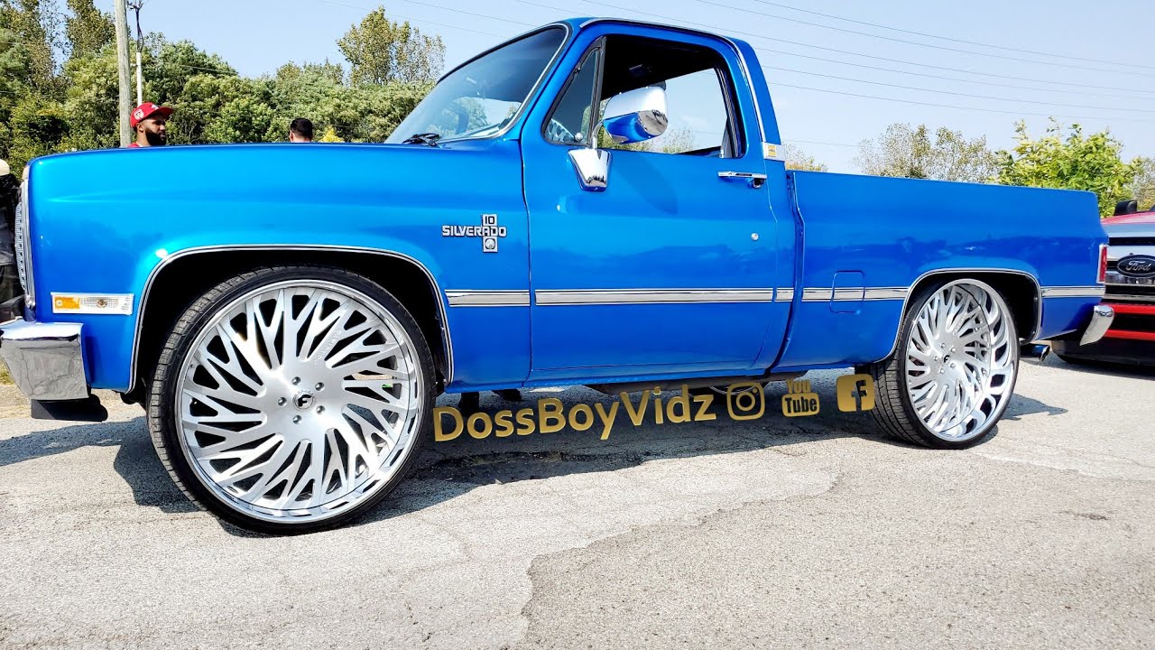 1986 Chevy C10,Tiarra Grill,On 28 Forgiatos Wheels at MidwestFest4 ...