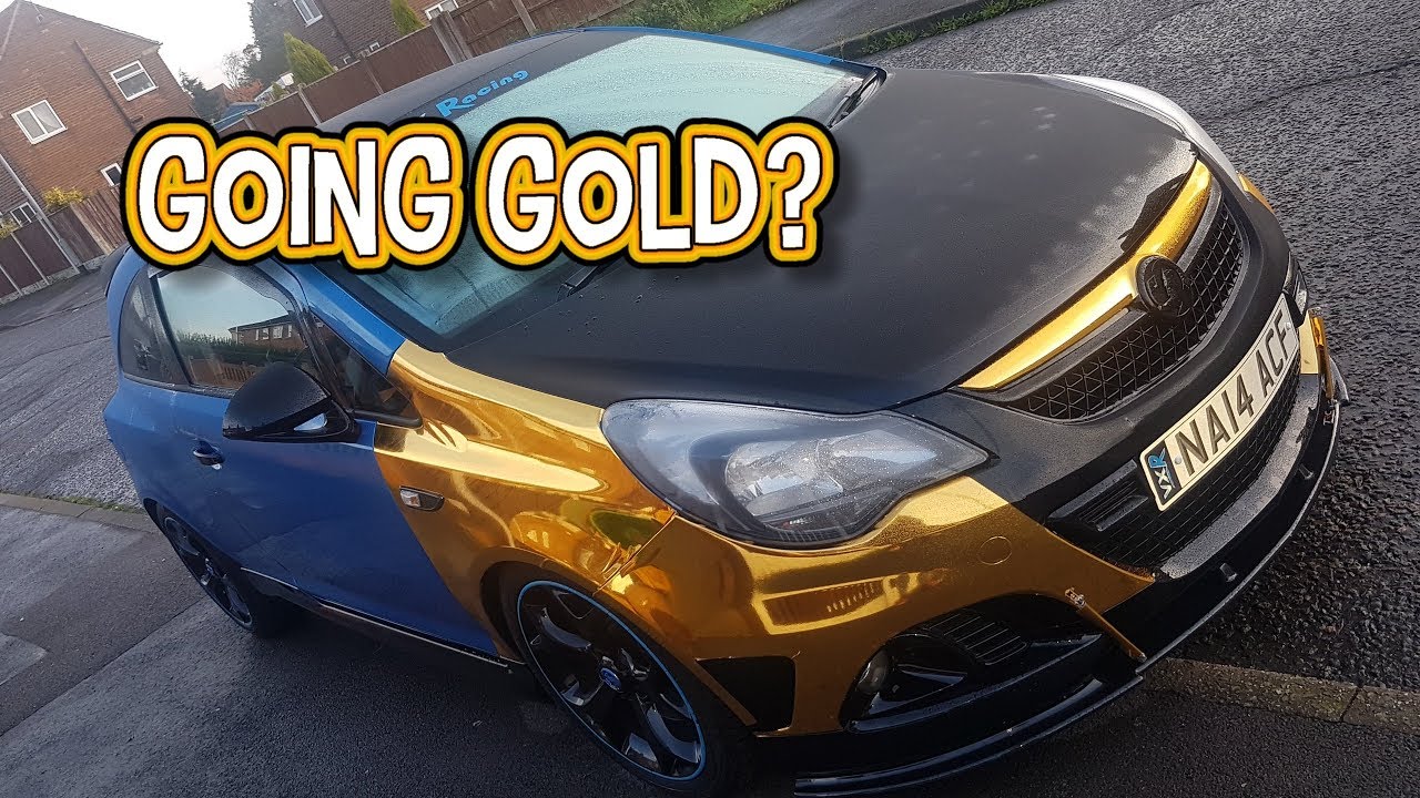 Going Chrome Gold? - Corsa VXR - YouTube