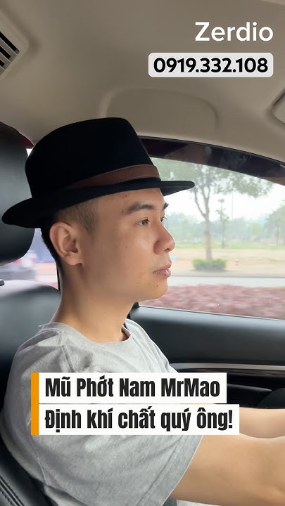 Mũ Phớt Nam Lông Cừu Úc Hàng Hiệu Mr.Mao MP041 #Zerdio #muphotnam #muphotnamhanghieu - YouTube