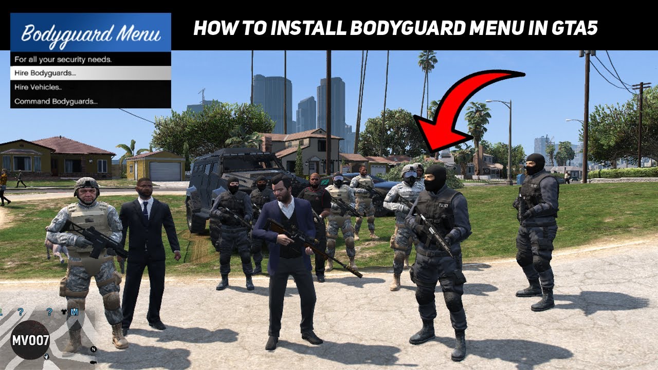 How To Install Bodyguard Menu in GTA5 I Install Bodyguard Menu I Easy ...