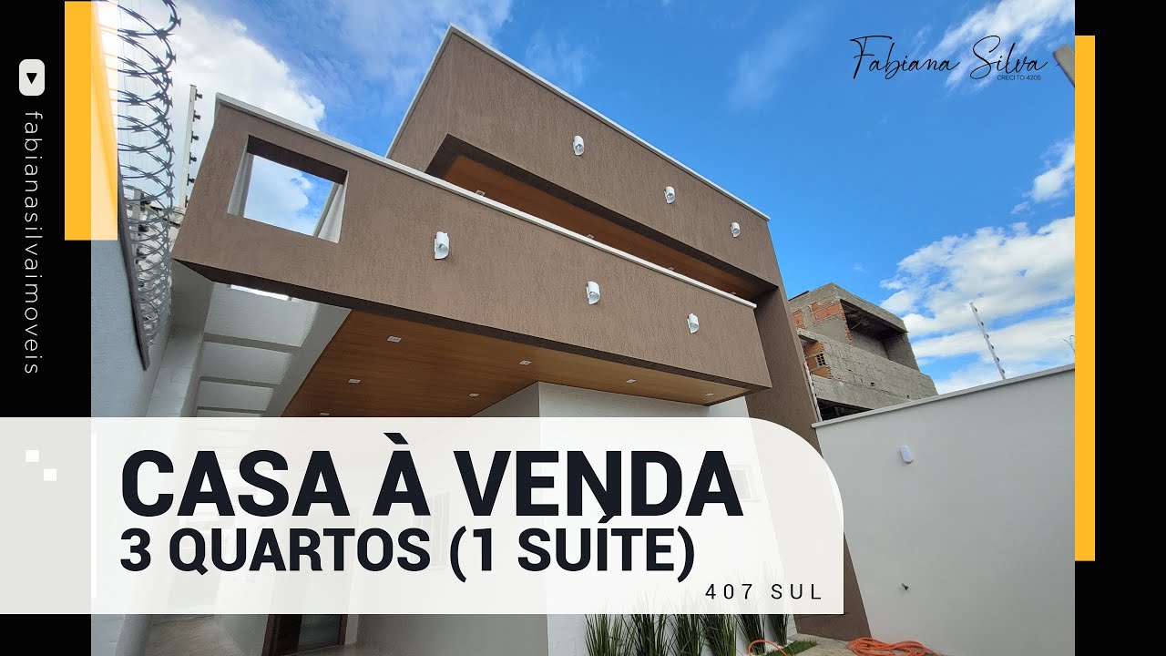 Casa à Venda 407 Sul em Palmas-TO - YouTube