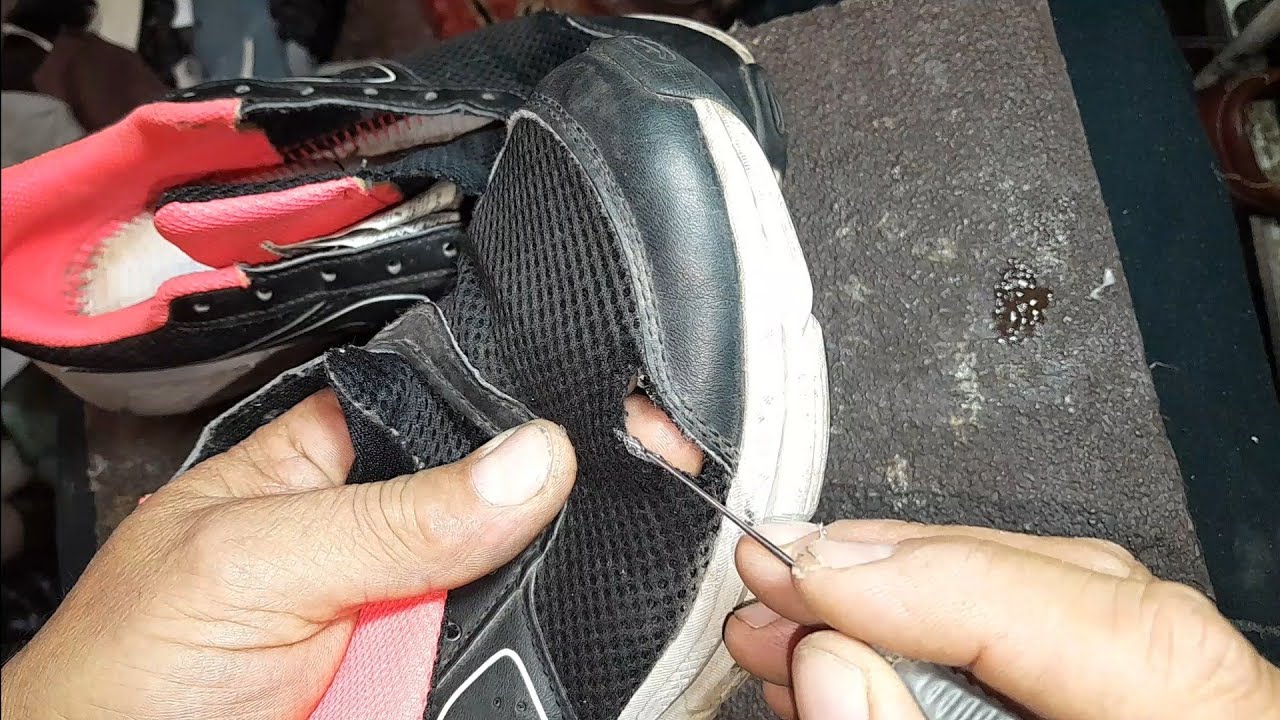 Cómo reparar la malla rota sin costura - YouTube