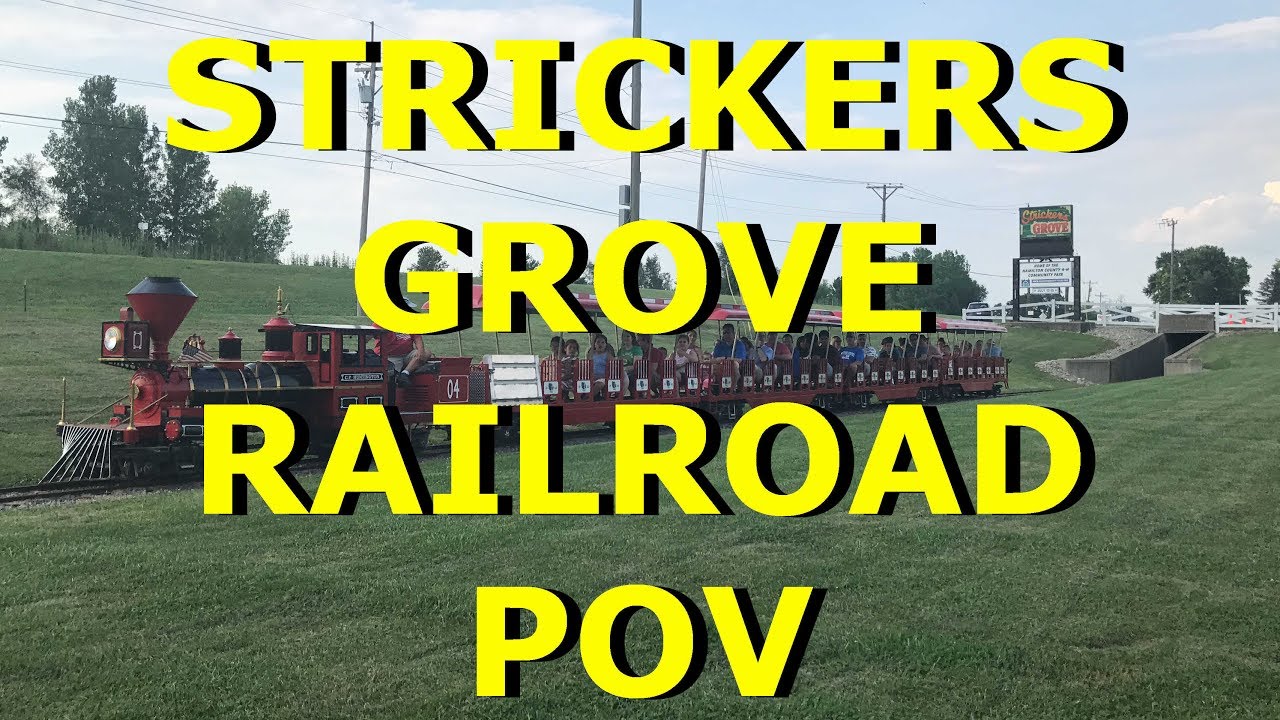 Stricker's Grove Railroad POV - YouTube