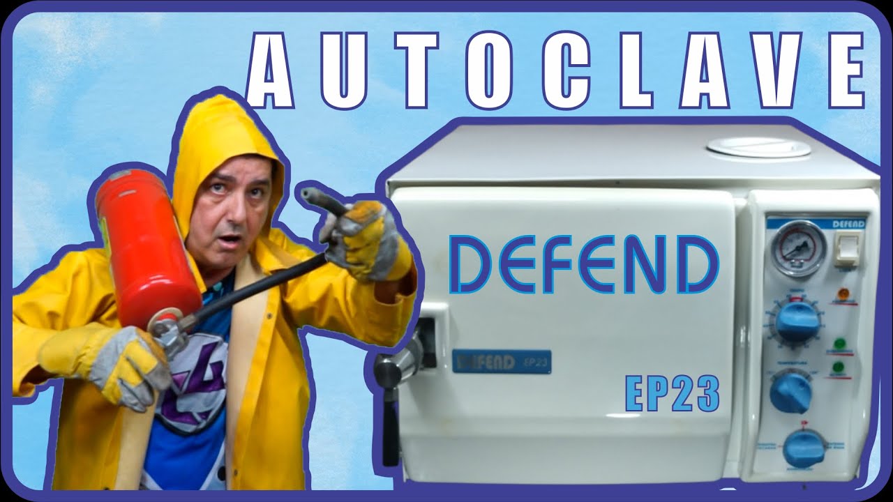🔥A Autoclave Defend é das antigas, mas que pode ser utilizada como as ...