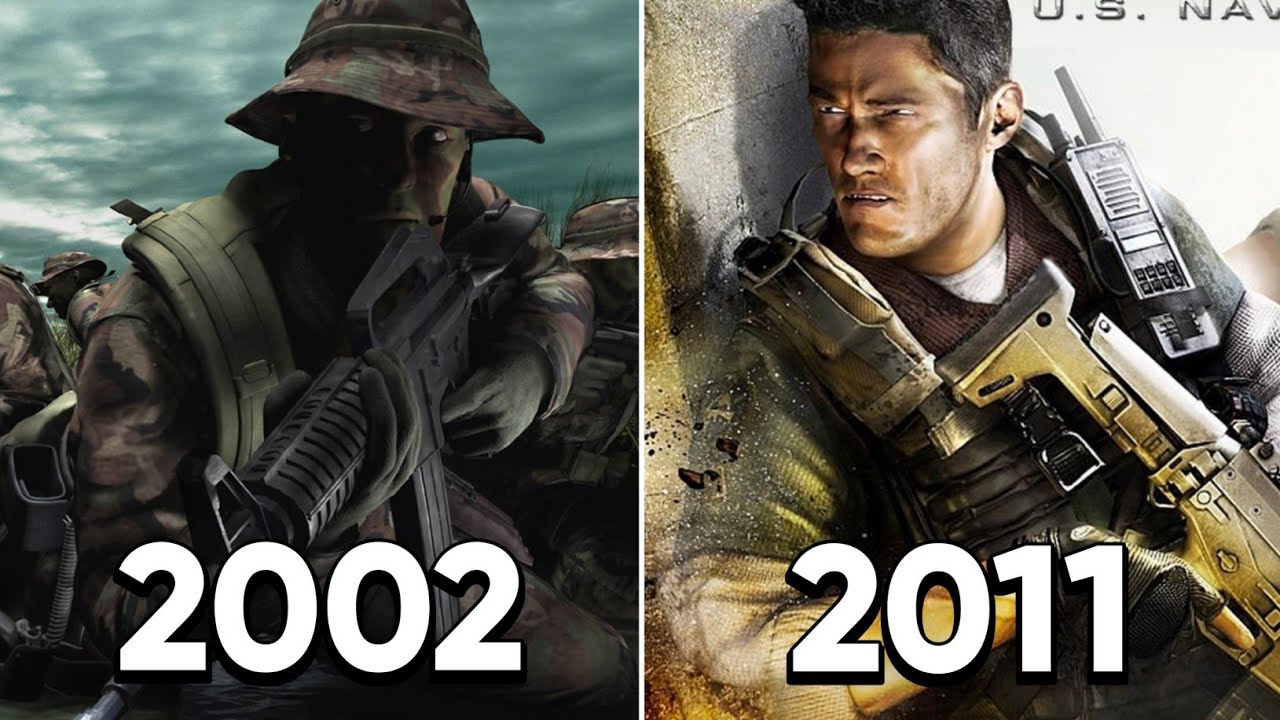 Evolution of SOCOM U.S. Navy SEALs Games (2002-2011) - YouTube