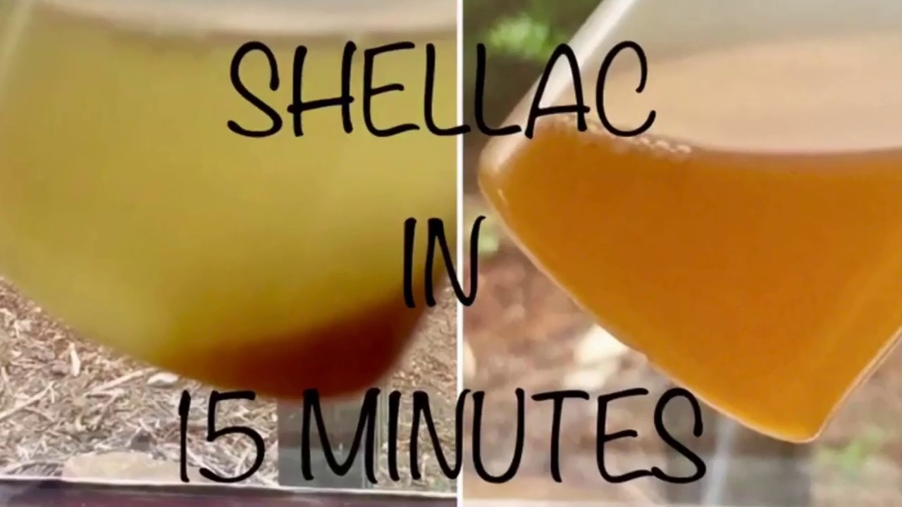 How to mix shellac FAST - YouTube