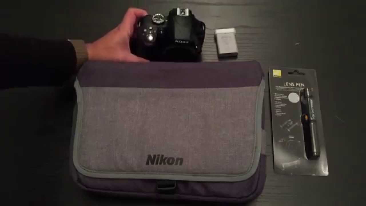 Unboxing Nikon DSLR Accessory Kit - YouTube