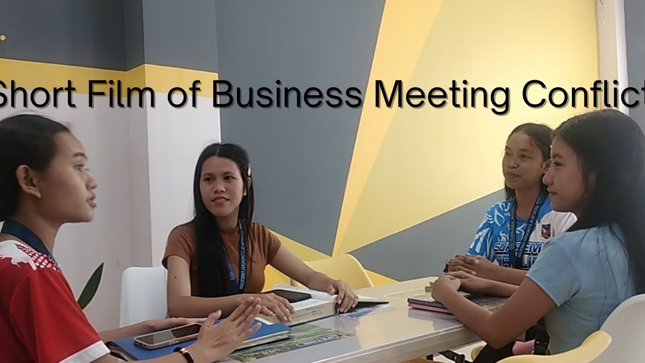 Short film of Business Meeting Conflict. #purposivecommunication - YouTube