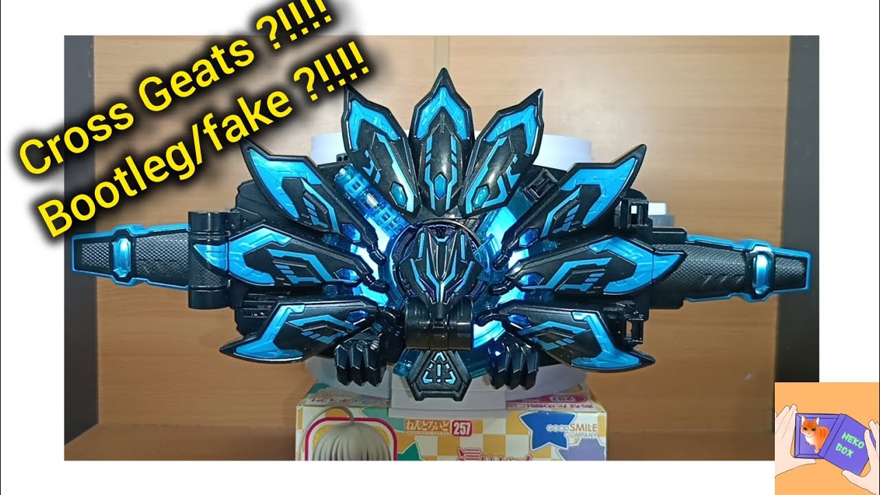 Cross Geats Buckle Bootleg/fake kamen rider cross geats - YouTube