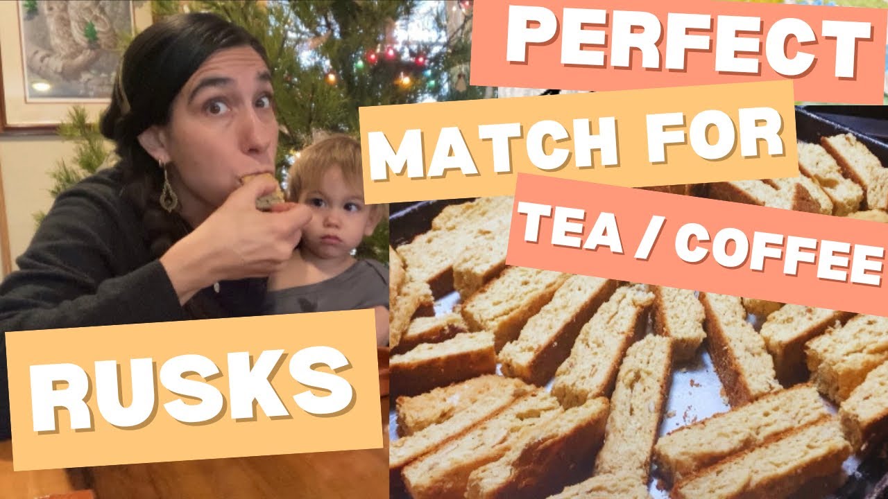 Sourdough Buttermilk RUSKS Recipe, South African Biscuit w/Tea - YouTube