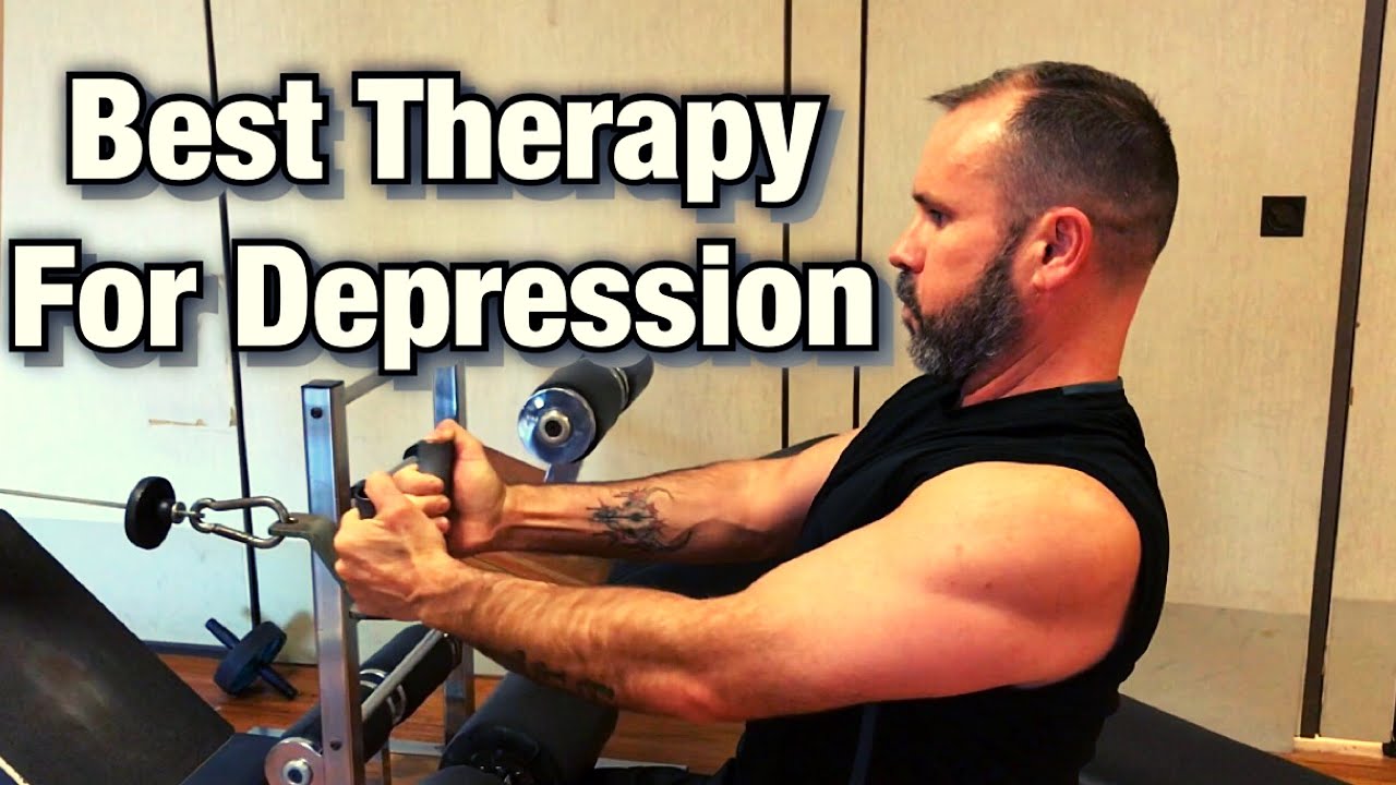 Best Therapy for Depression - Working Out 💪 - YouTube