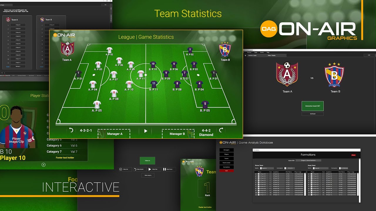ON-AIR GRAPHICS | GAME ANALYSIS SOLUTION | AVID - YouTube