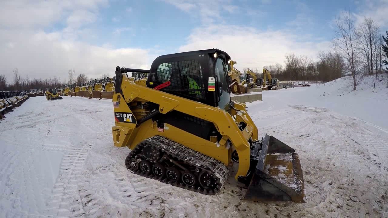 2015 CAT 257D MTL - YouTube