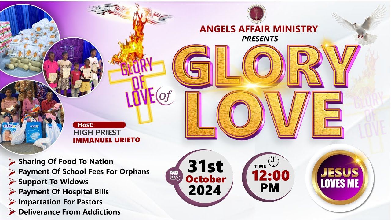 Glory Of Love. 31st October, 2024 - YouTube