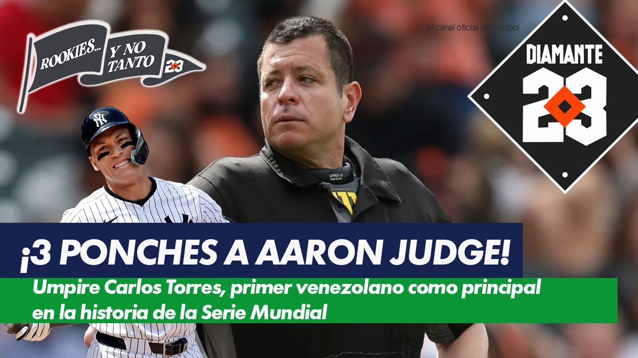 ¡De la LVBP a la Serie Mundial! Umpire Carlos Torres revela los ...