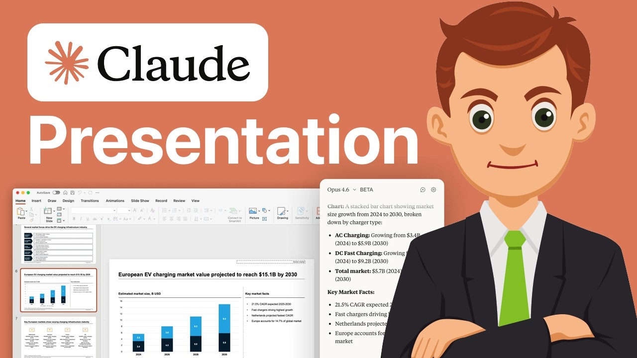 How To Create Slide Presentations With Claude (Updated 2026) - YouTube
