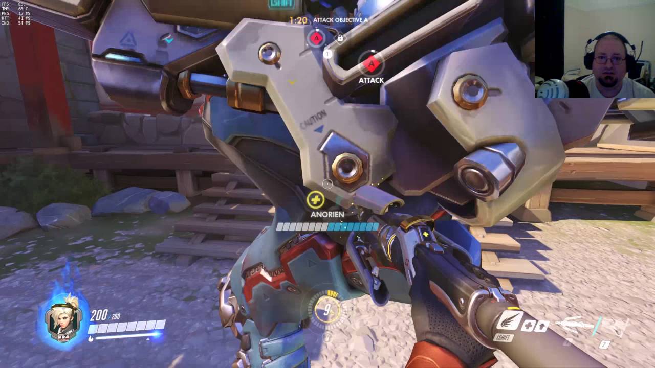 Overwatch - Mercy "Junkrat has my Number" - YouTube