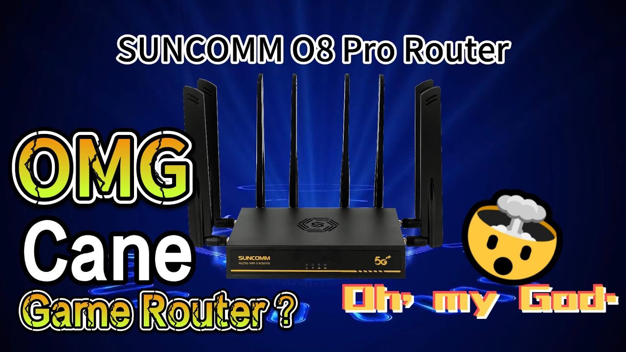 SUNCOMM O8 Pro 5G+WiFi6 Router！#5g #wifi #x75 Replacement 5G CPE router ...