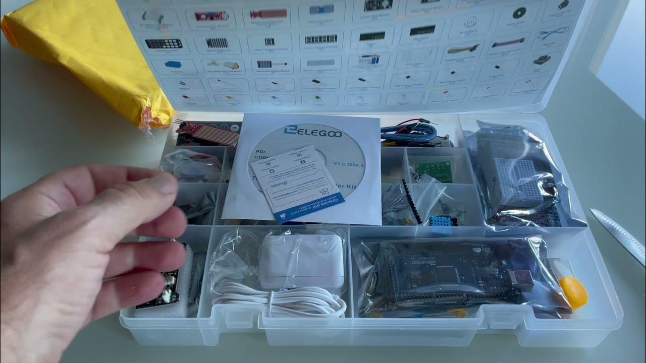 Elegoo starter kit easy tutorial. Quick installation guide. - YouTube