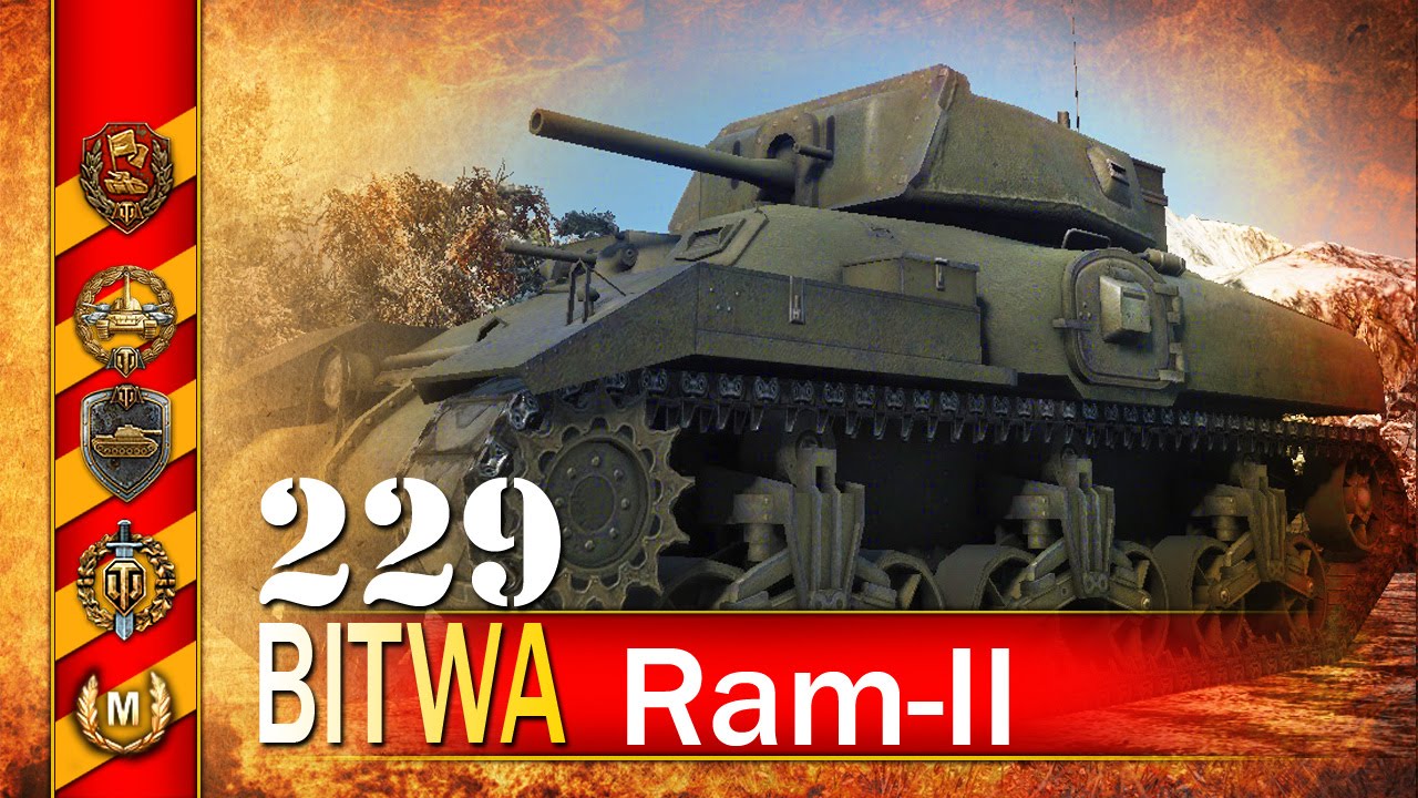 Ram-II - do przodu z przytupem - BITWA - World of tanks - YouTube
