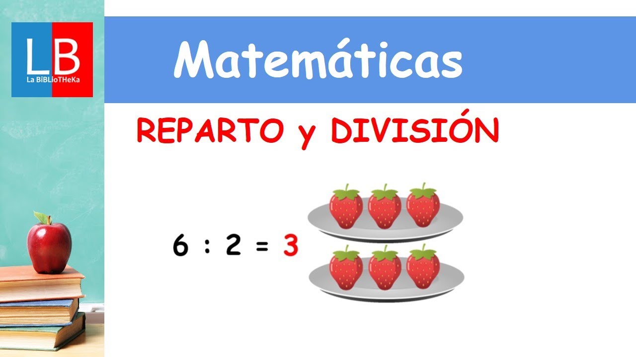 REPARTO y DIVISIÓN 👩‍🏫 PRIMARIA - YouTube