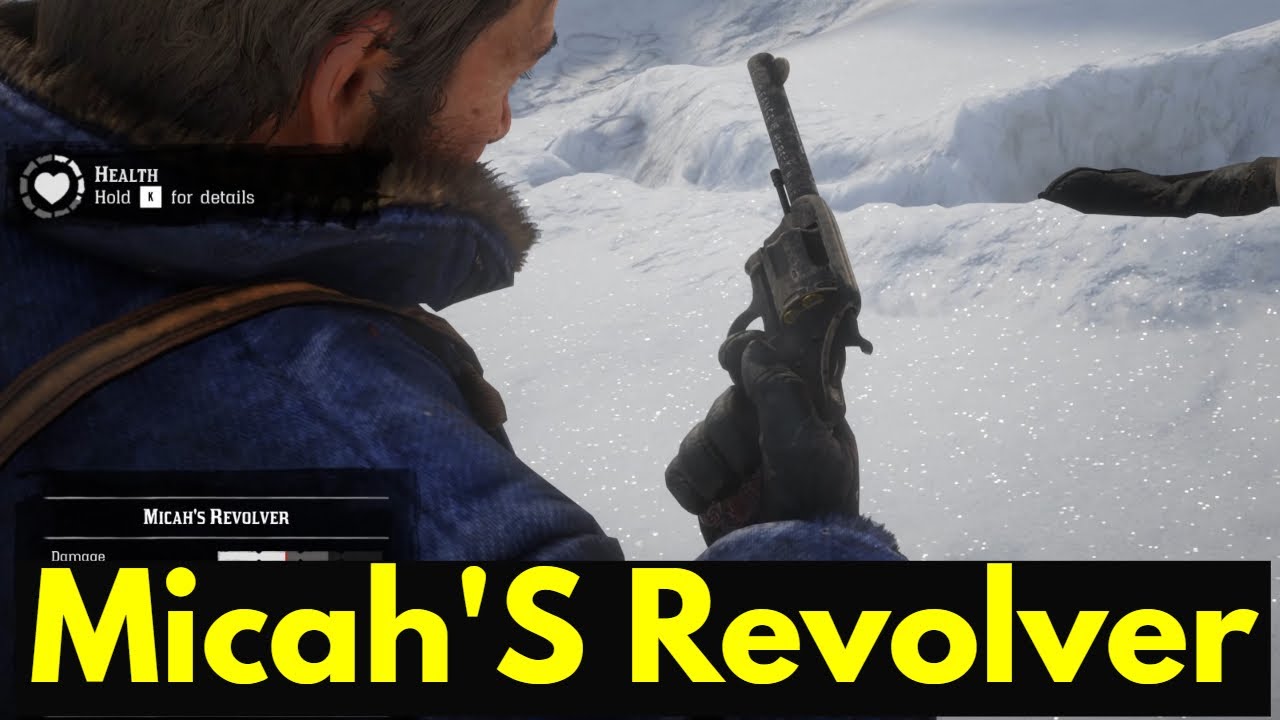Micah revolver early chapter 1 Red Dead Redemption 2 - YouTube