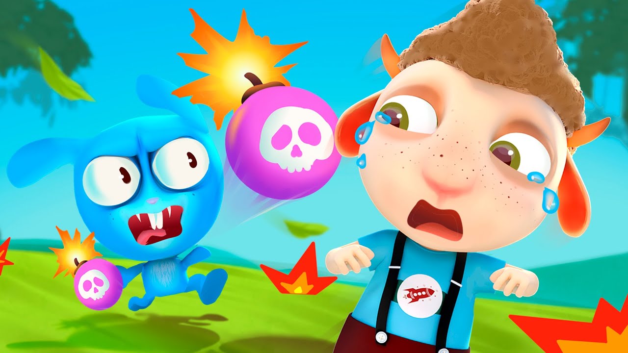 Obnoxious Rabbits mock the Policeman | Chase in a labyrinth with Traps ...