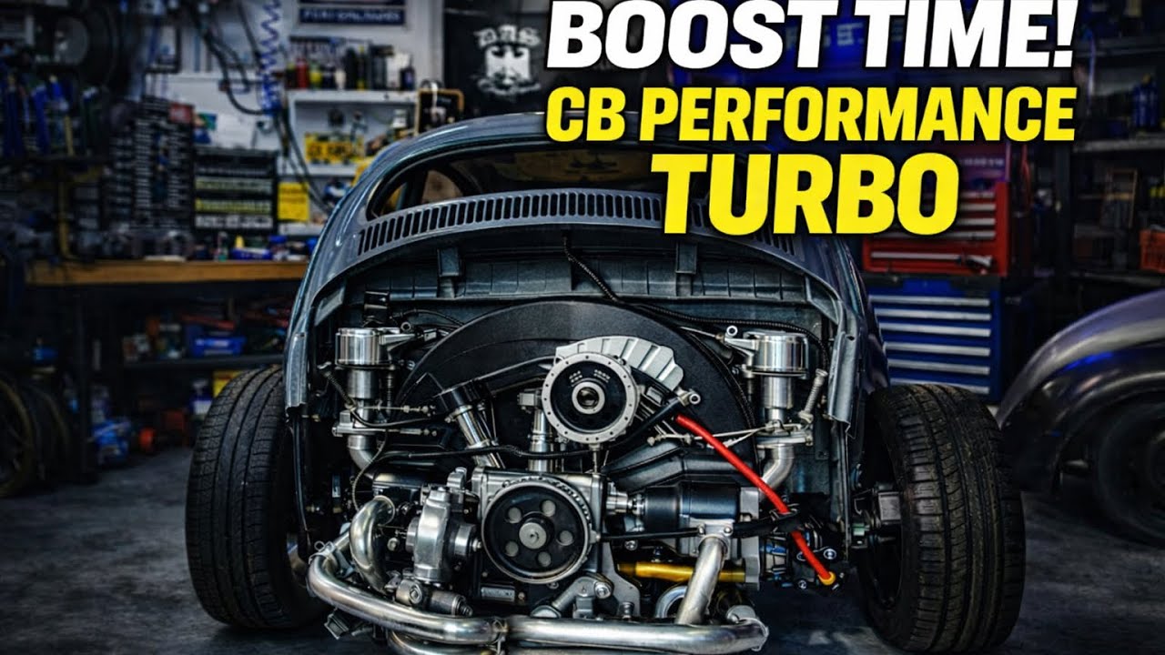 I install an old school cb performance fuel injected turbo kit on my vw ...