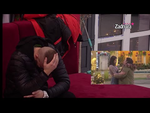 Zadruga 5 - Mensur se hvata za glavu dok gleda susret Milice sa njenom majkom - 07.01.2022.