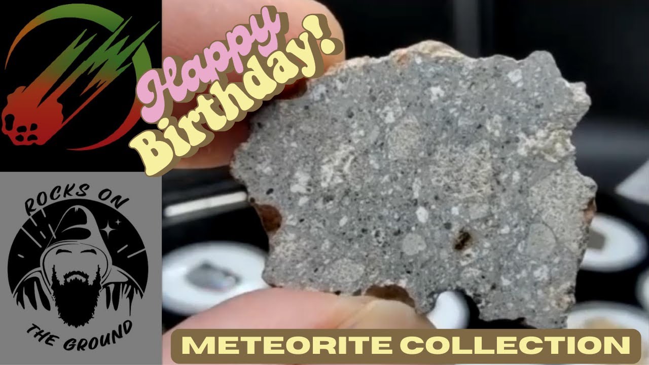 Meteorite Birthday Gifts ☄️ "Rocks on the Ground" Collection - YouTube